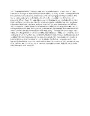 GEN1011-O-Creative Presentation 1.4 TED Talk Analysis - TED Talk ...