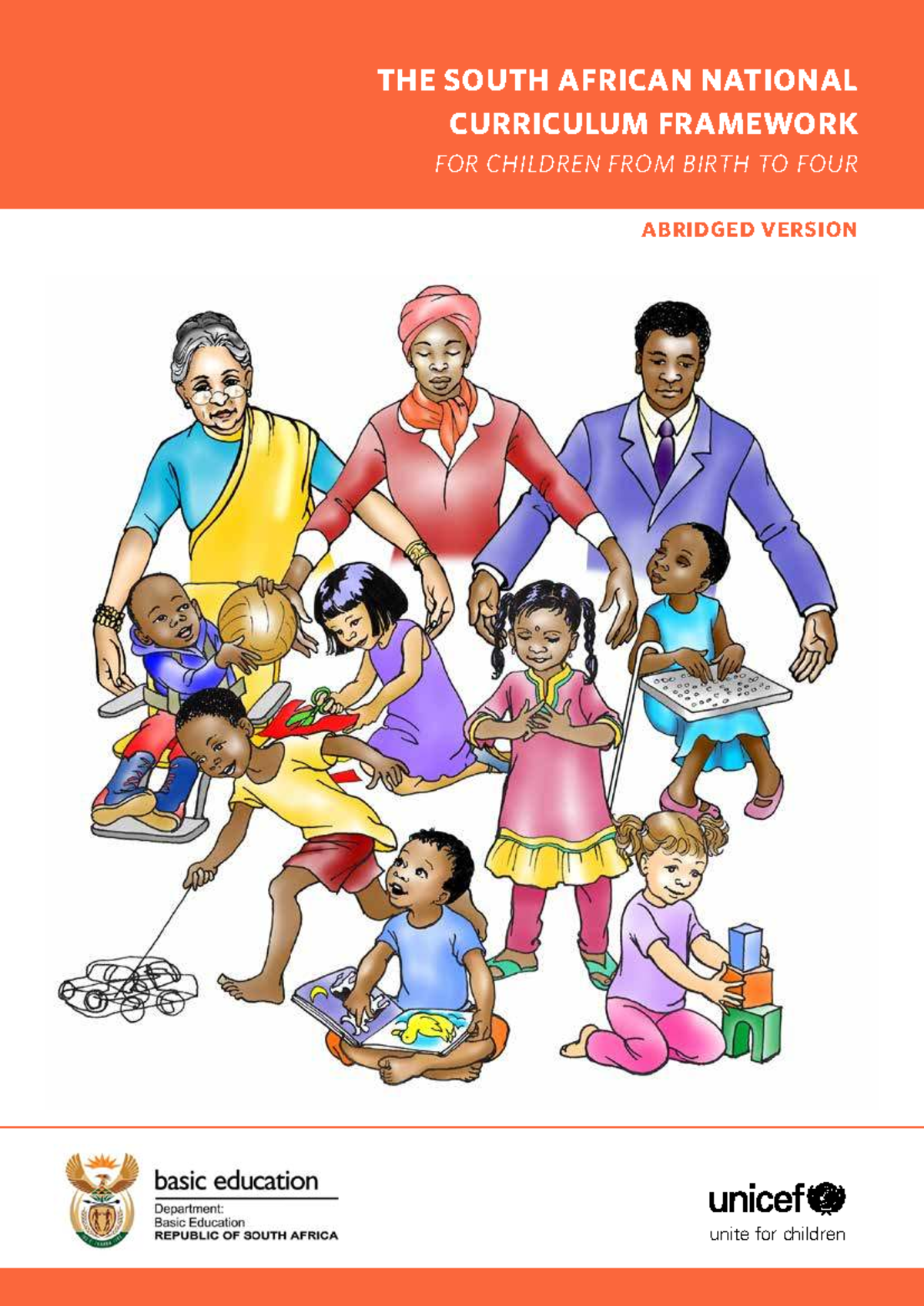 NCF Abridged Version: South African Curriculum for Ages 0-4 - Studocu