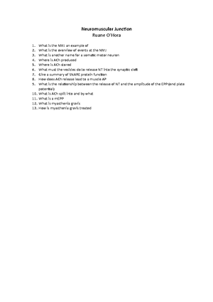Anim neuromuscular junctions worksheet - Jenna Pittman Neuromuscular ...