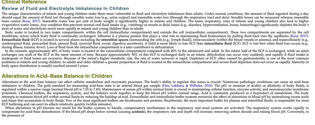 Final Exam Review: Fluid & Electrolyte Imbalances in Children (ABC123 ...