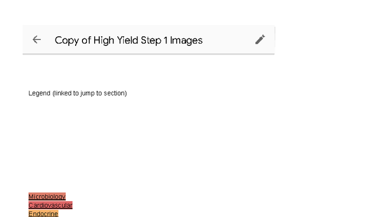 High Yield Step 1 Images: Microbiology & Pathology Guide - Studocu