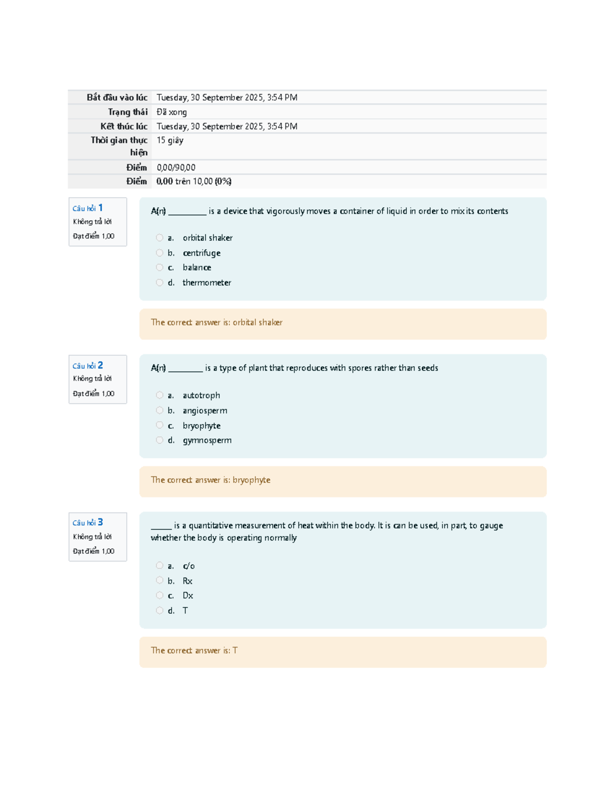 Revision for Final Exam: Practice Test 12 - Studocu