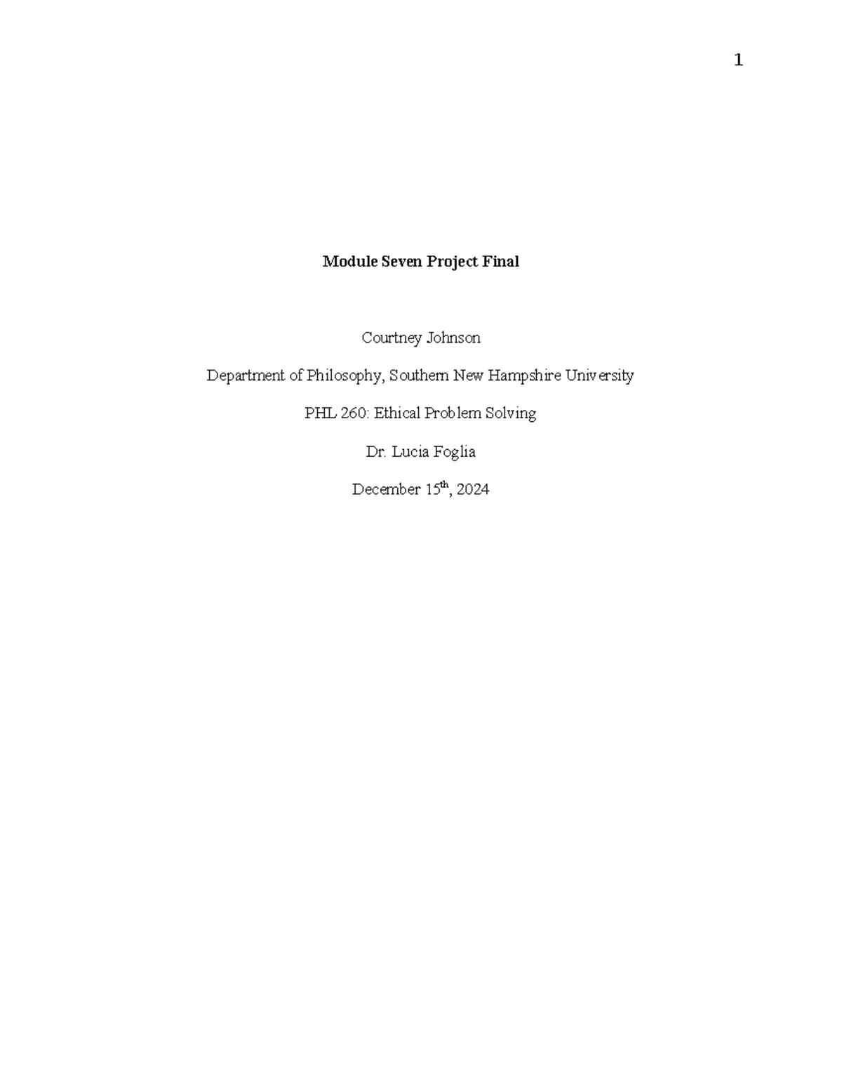 PHL 260: Ethical Analysis of the USA Patriot Act - Module 7 Project ...