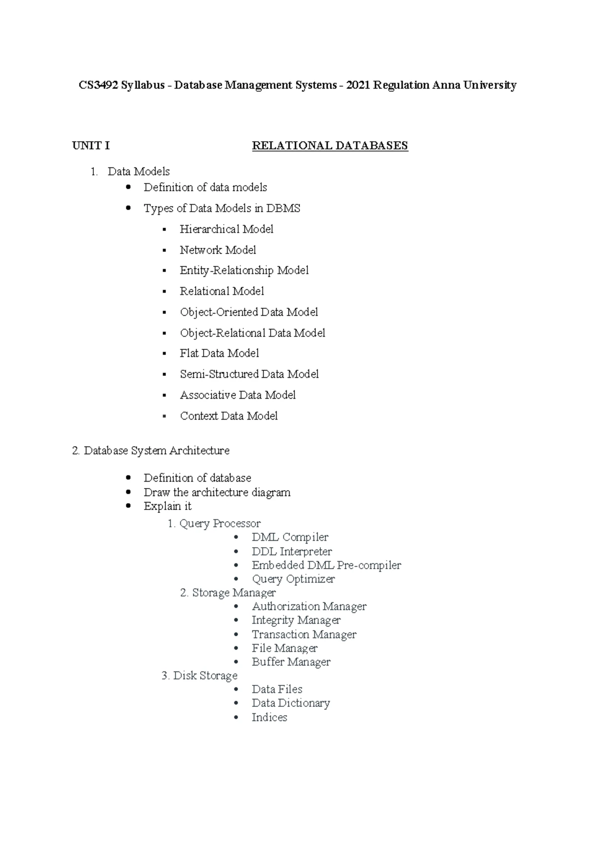 AL3451 Machine Learning Lecture Notes 1 - artificial intelligence and ...