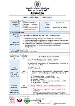 A. Bdrrm Plan Template Filipino - PAMAGAT: Barangay Disaster Risk ...