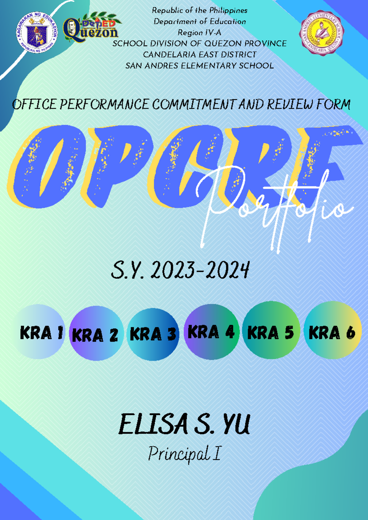 OPCRF - Office Performance Commitment & Review Form 2024 - Studocu