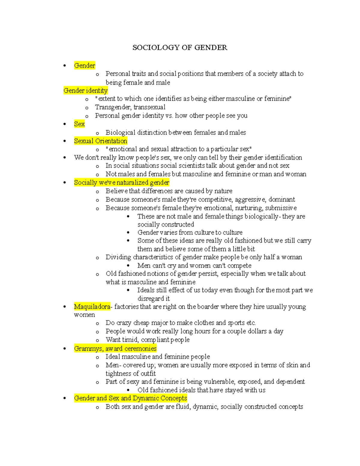 Chapter 1 - sociology and the real world - Sociological perspective ...