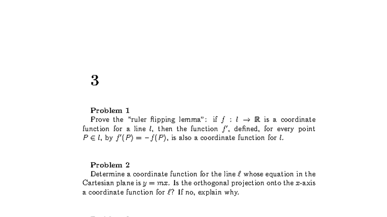 Tutorial 3 - Euclidean Geometry 2025: Coordinate Functions & Proofs ...