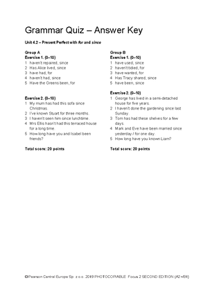 Brainly 6 unit1 test A - Sprawdzian unit 1 - 1 Wpisz brakujące nazwy ...