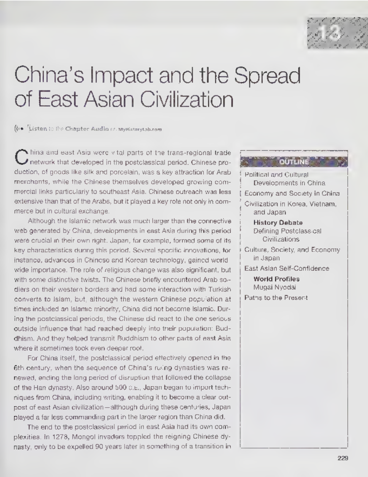 Political and Cultural Developments in China: Tang and Song Dynasties ...
