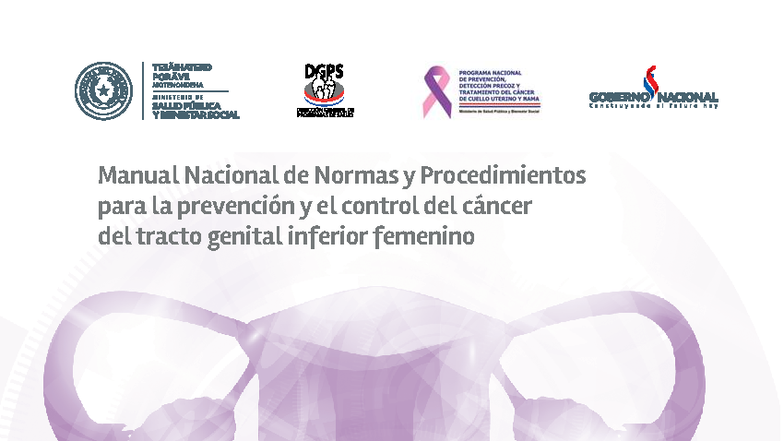 Manual de Normas y Procedimientos para la Prevención del Cáncer de ...