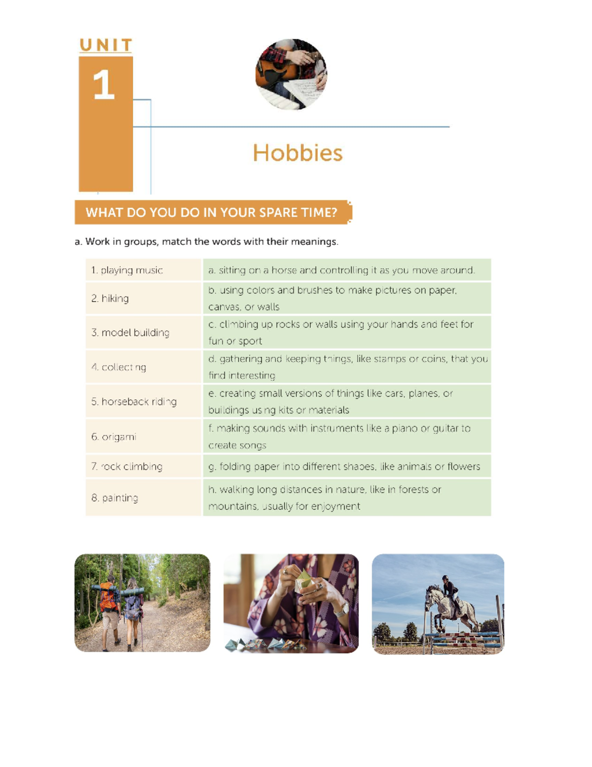 ENG 101: Lesson on Hobbies and Spare Time Activities - Studocu