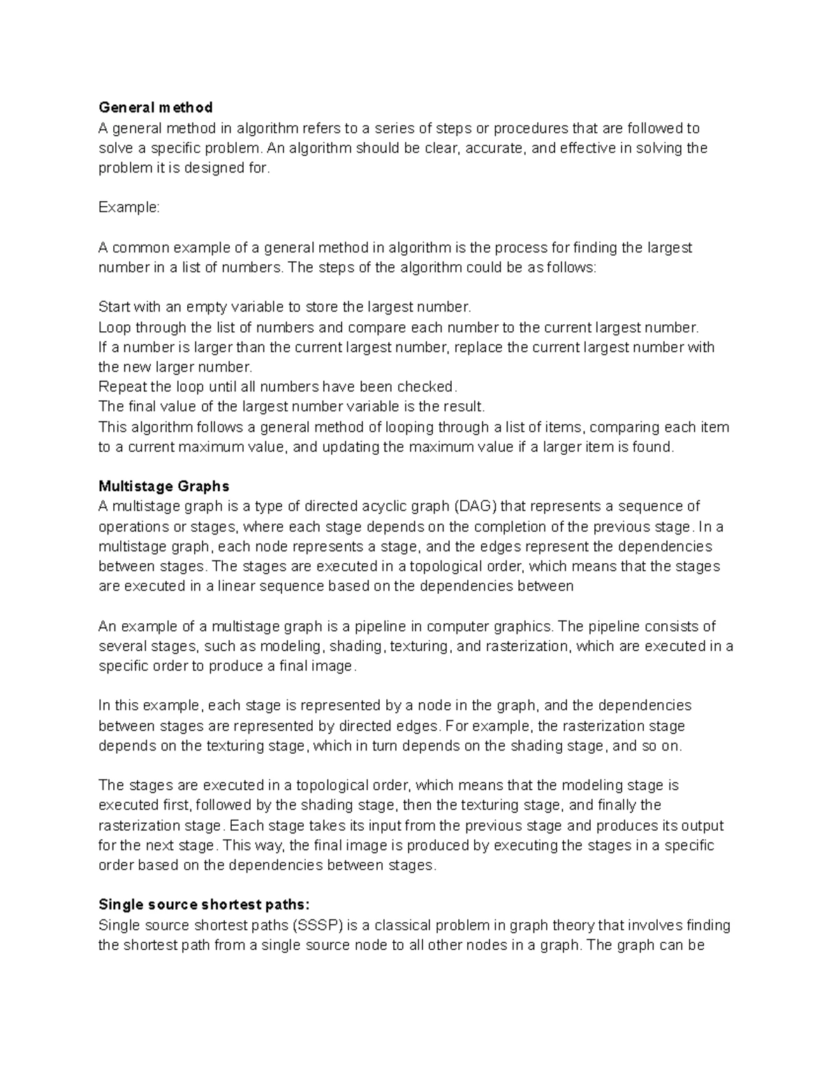 Fundamentals Of Algorithmic Problem Solving Figure Flow Diagram Of Designing And Analyzing An