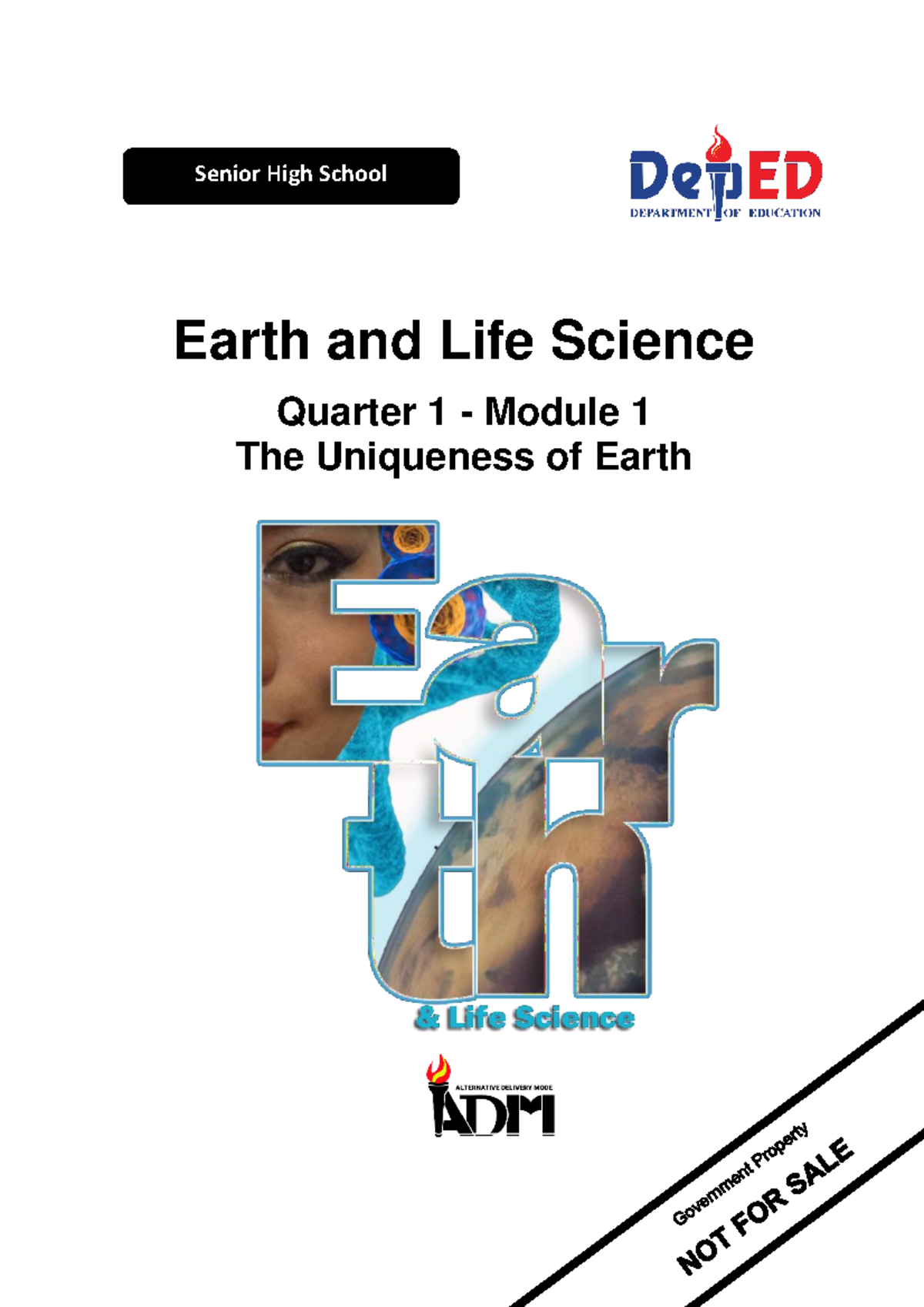 Earthand Life Sci Q1-Mod1 The uniqueness of earth - Earth and Life ...