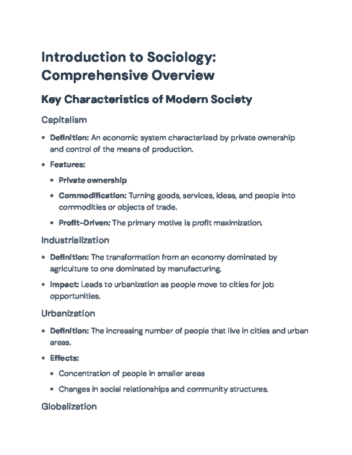 Sociology 101: Key Concepts & Theories in Modern Society Overview ...