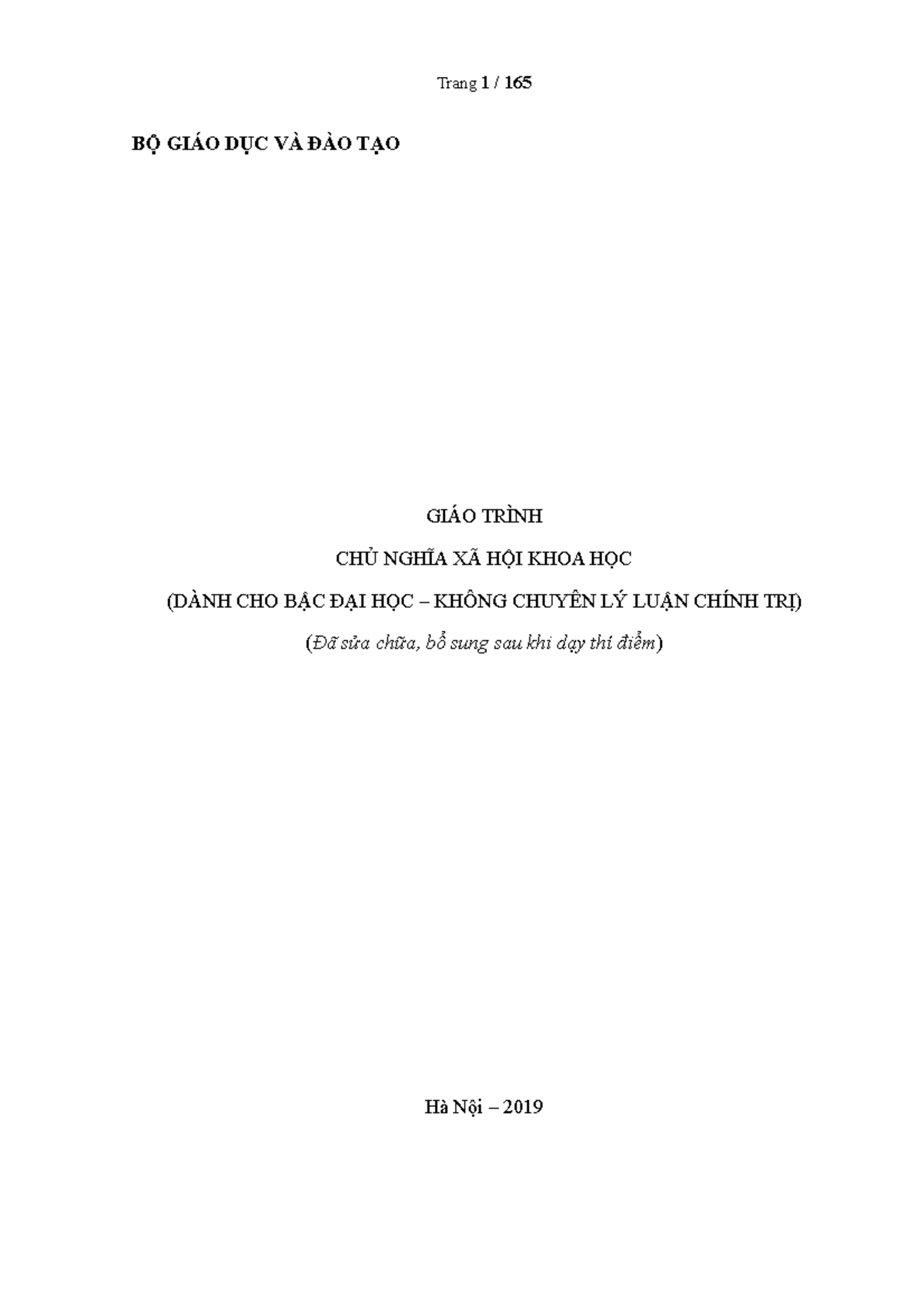 GIAO- Trinh-CHU- Nghia-XA-HOI-KHOA-HOC BAN-TAP-HUAN 2019 - BỘ GIÁO DỤC ...