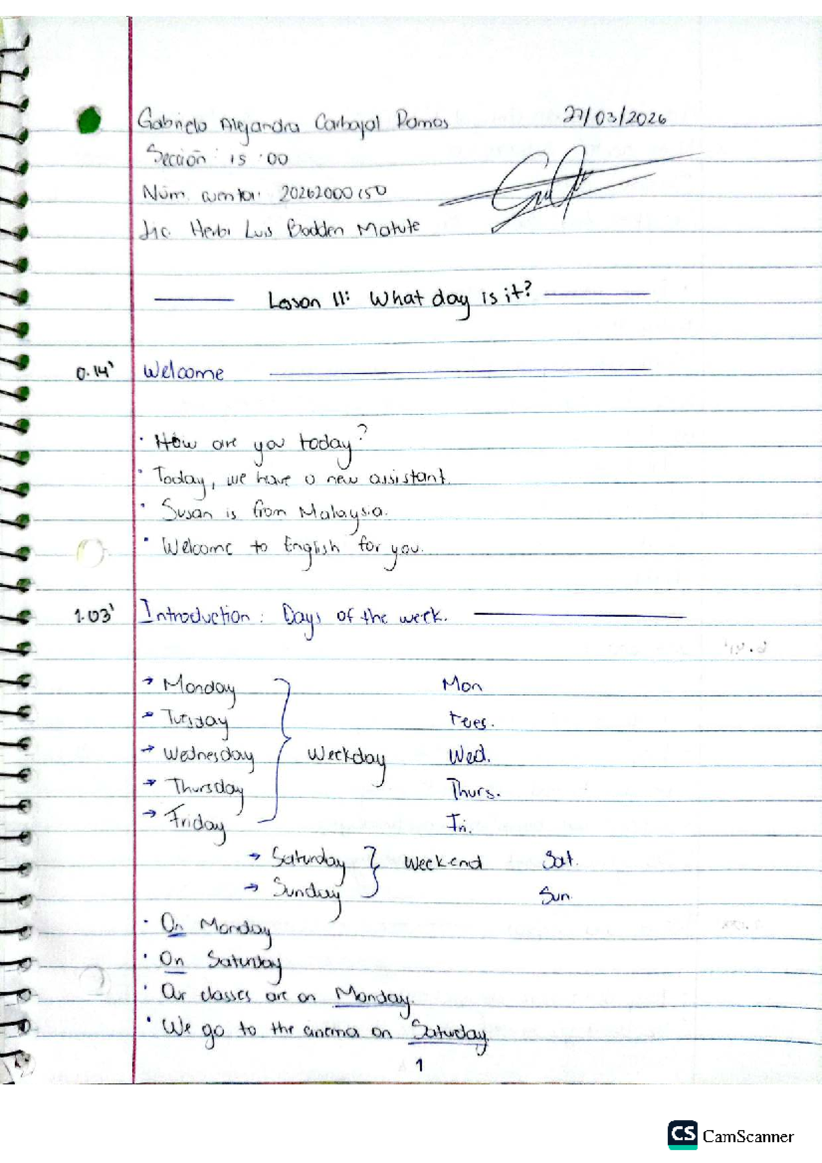 U3T3a29: Notes on Myandr Coroyol and Related Topics - Studocu