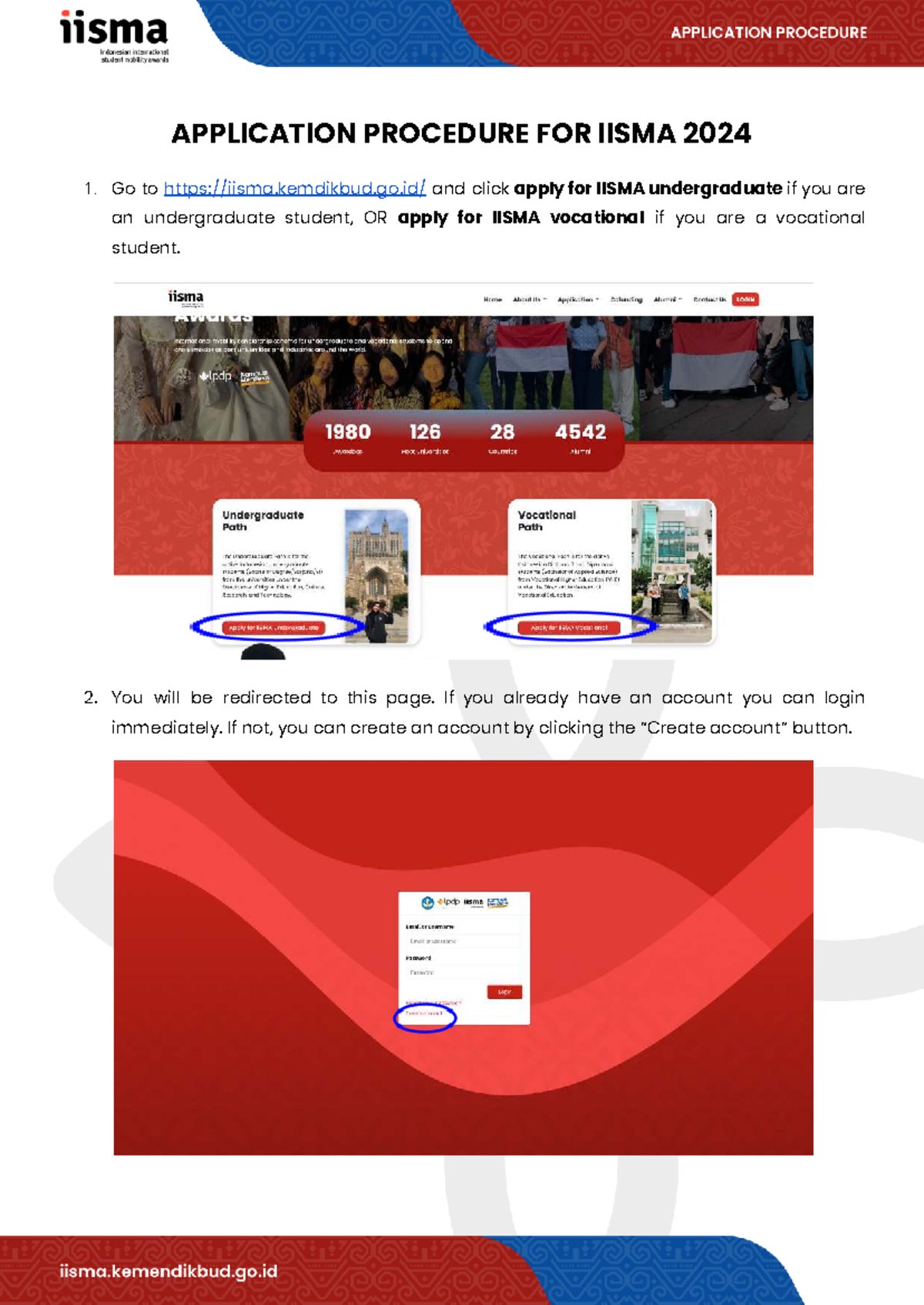 IISMA 2024 Application Procedure: Step-by-Step Guide - Studocu