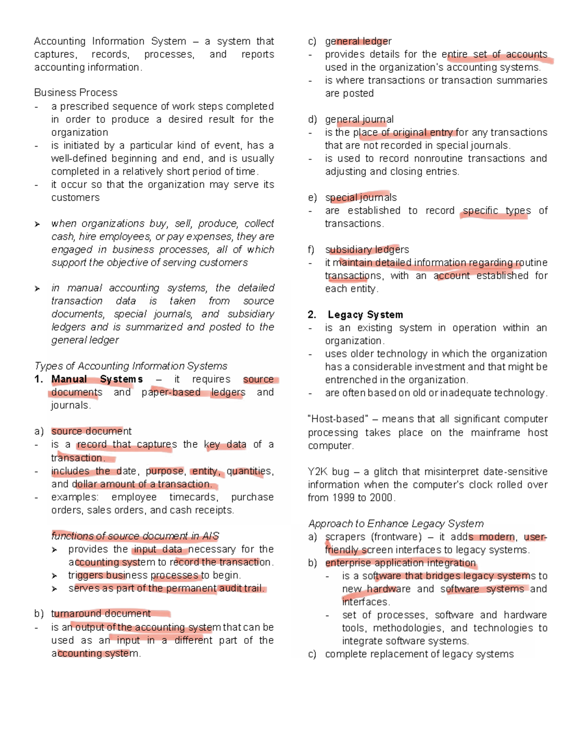 AIS-2-L2: Overview of Accounting Information Systems and Business ...