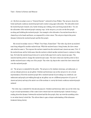 D267 Task 2: Ida B. Wells and the Fight for Voting Rights - Studocu