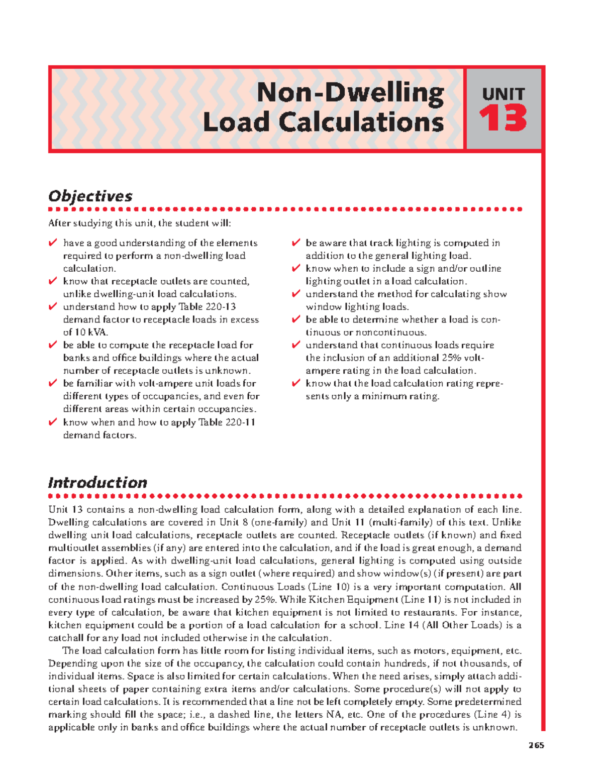 Non-Dwelling Load Calculations - - Studocu