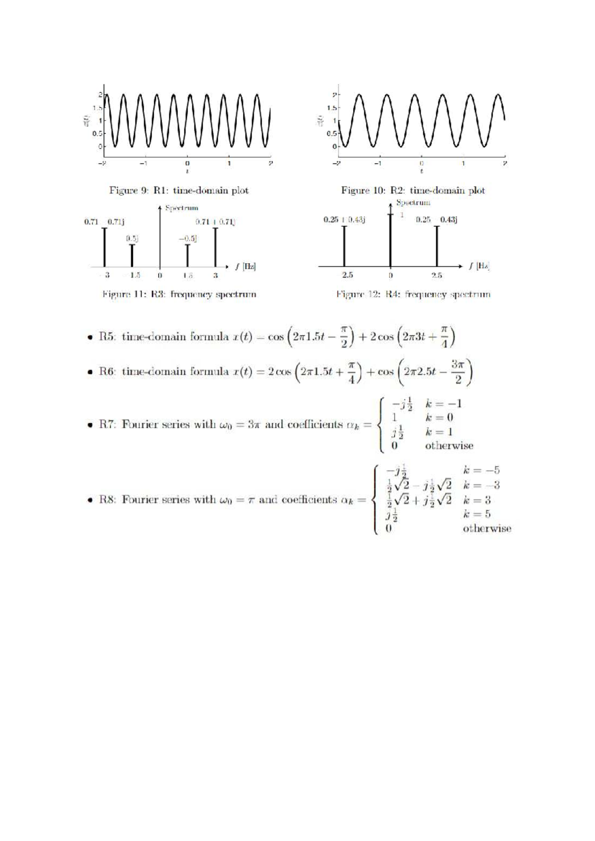 Fourier Series Analysis and Plots for Course 2 2 1.5 - Studeersnel
