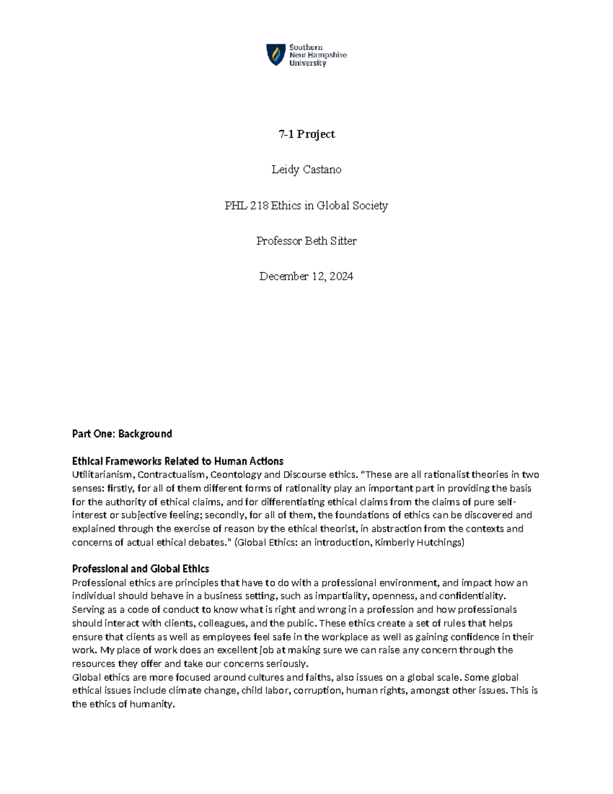 PHL 218 Final Project: Ethical Frameworks and Covid-19 Analysis - Studocu