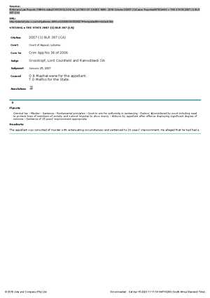 R v Miller [1954] 2 All ER 529 - DC - WINCHESTER ASSIZES R v MILLER ...