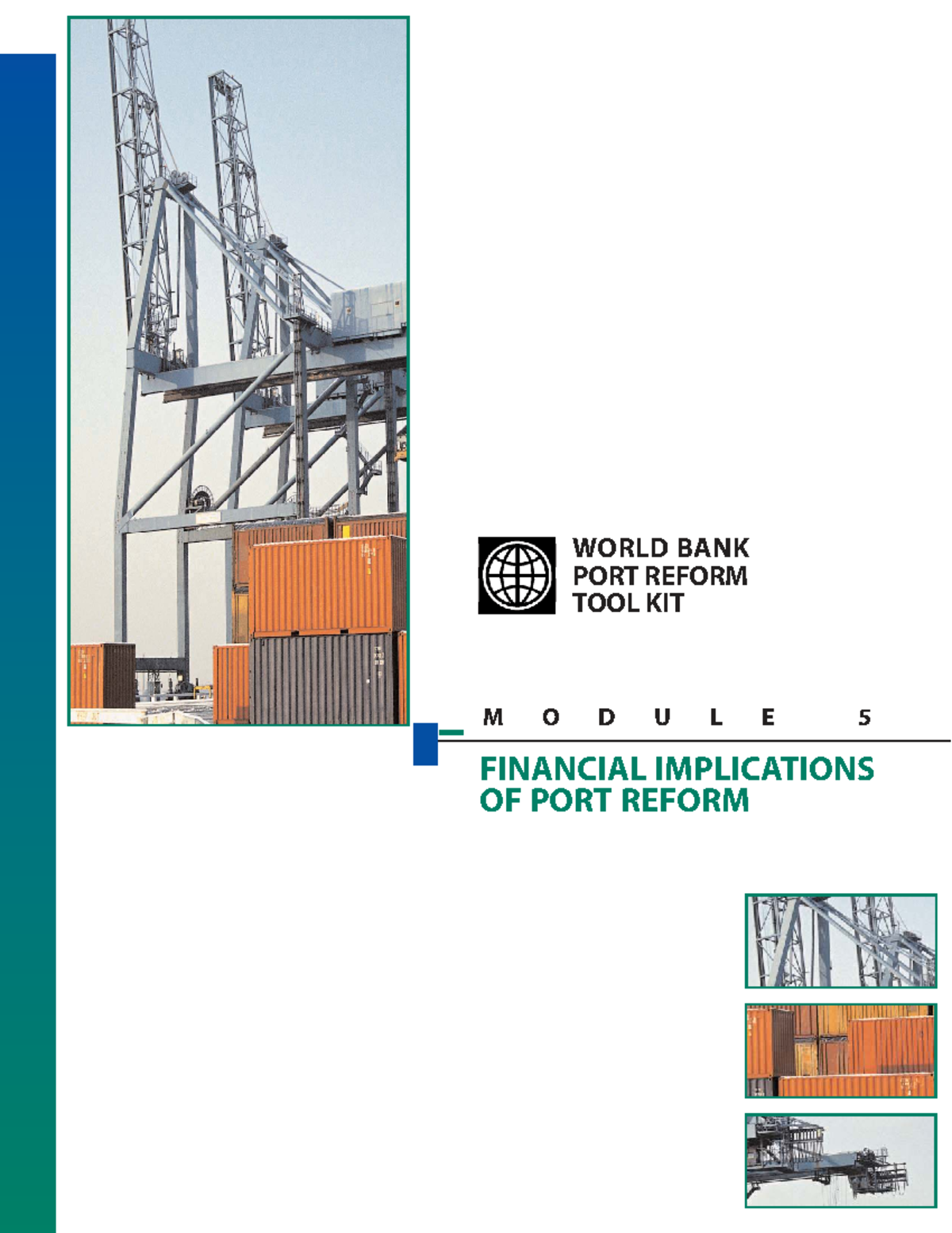 World Bank Port Reform Toolkit: Module 5 - Financial Implications - Studocu