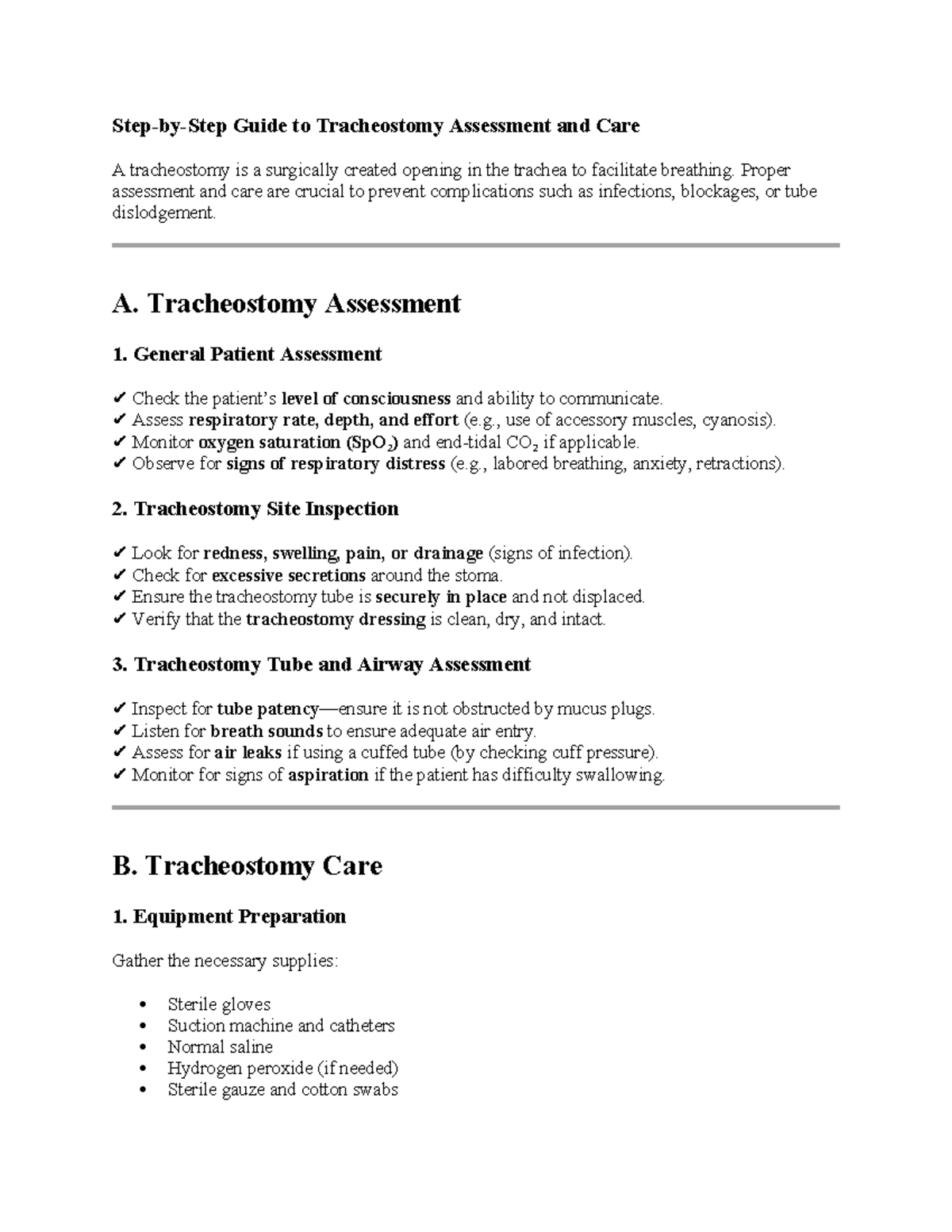 CSS Final/ ESPN Step by step Nursing skill in Lab - Step-by-Step Guide ...