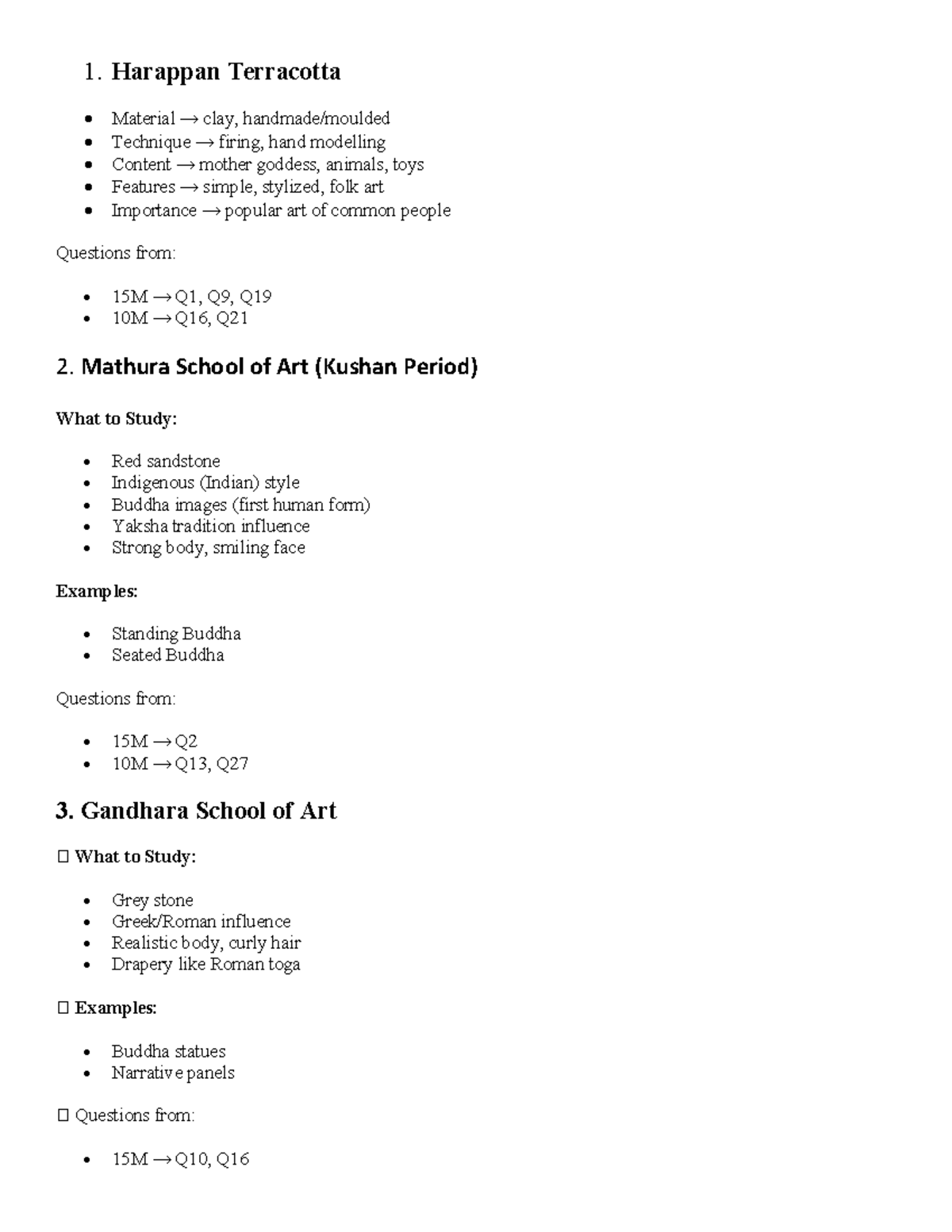 History of Indian Sculpture: Key Art Schools & Techniques (ART101 ...