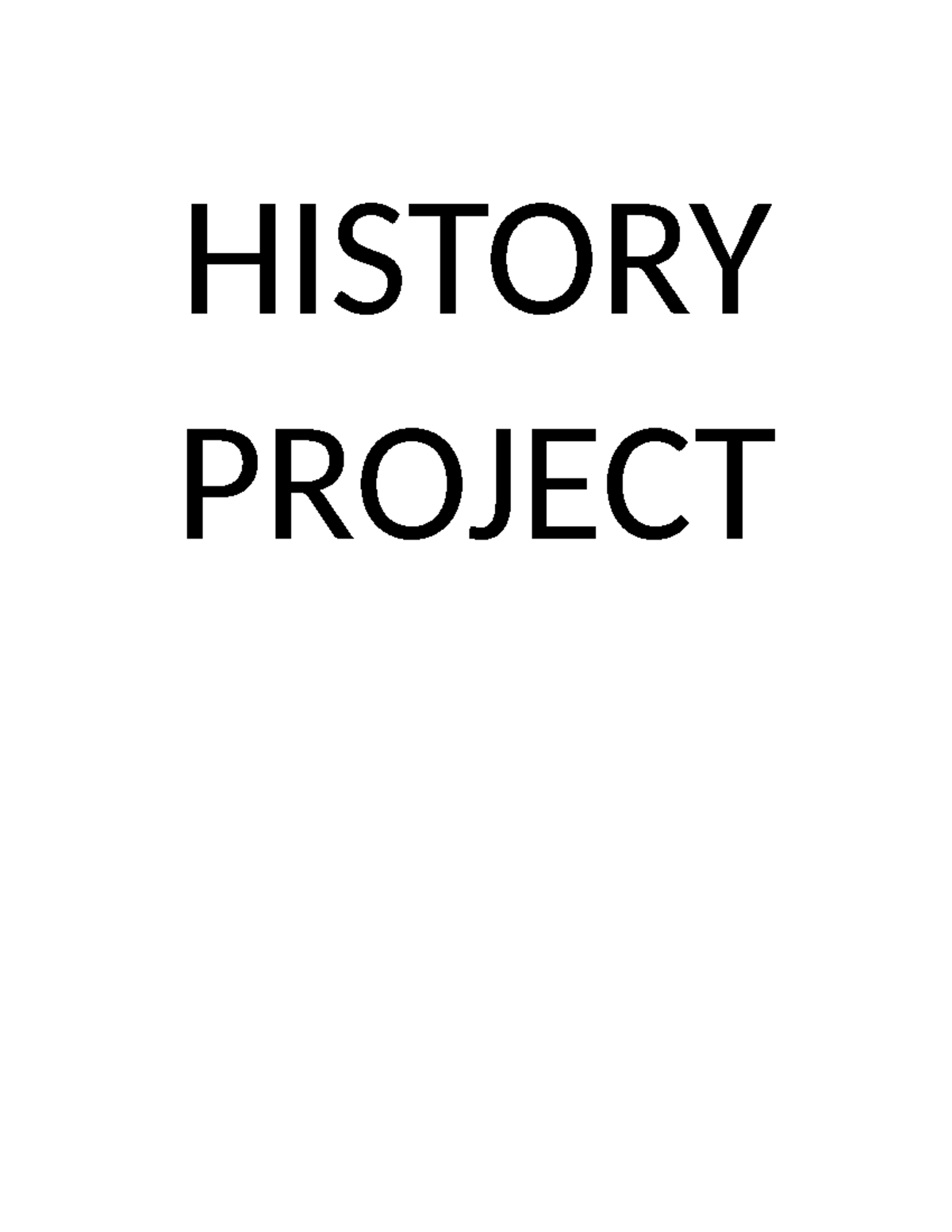 HIST 101: Indigenous Peoples of Canada - A Comprehensive Project - Studocu