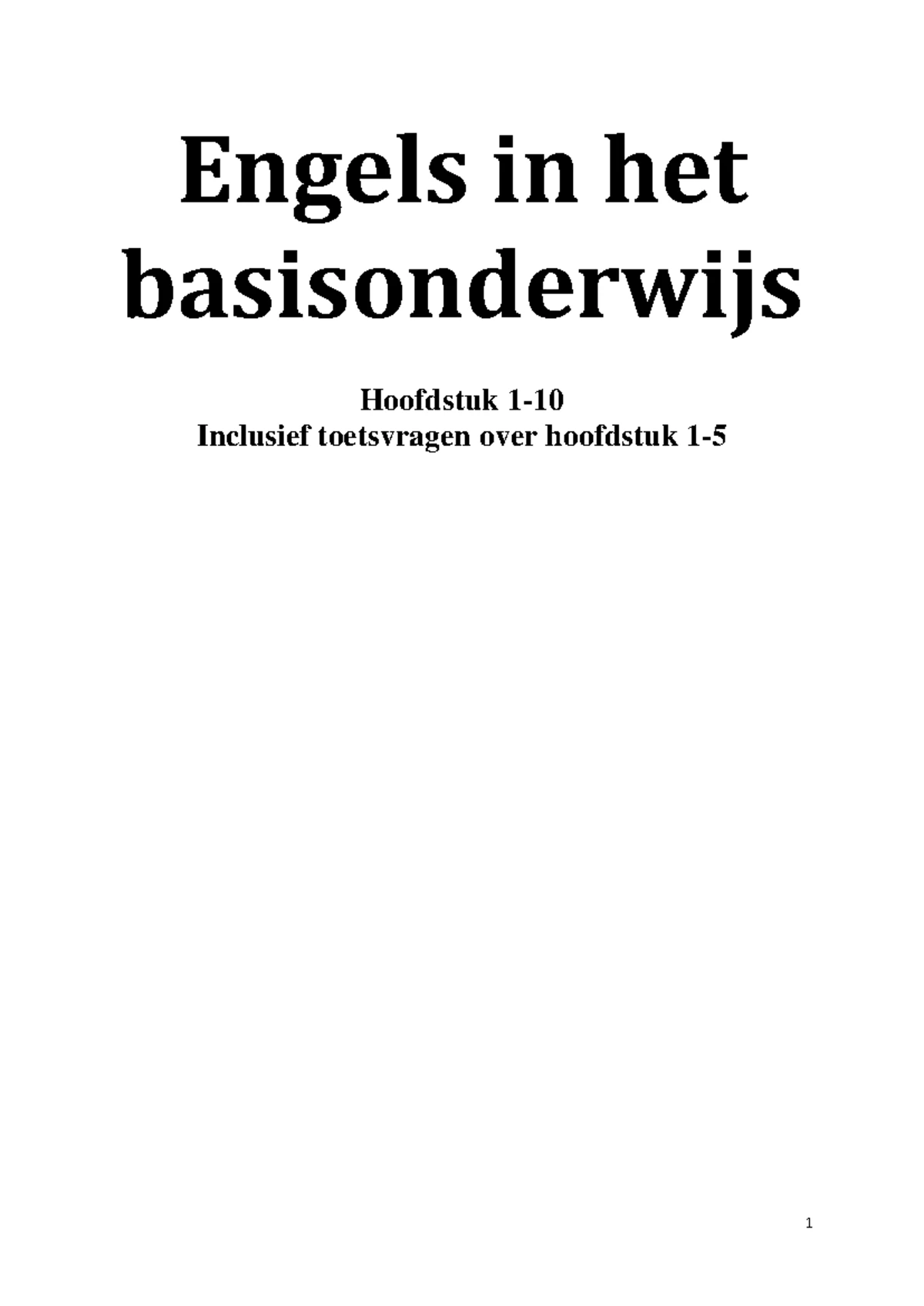 Engels H3 - 1e druk. Samenvatting Vierfasenmodel - Hoofdstuk 3 ...