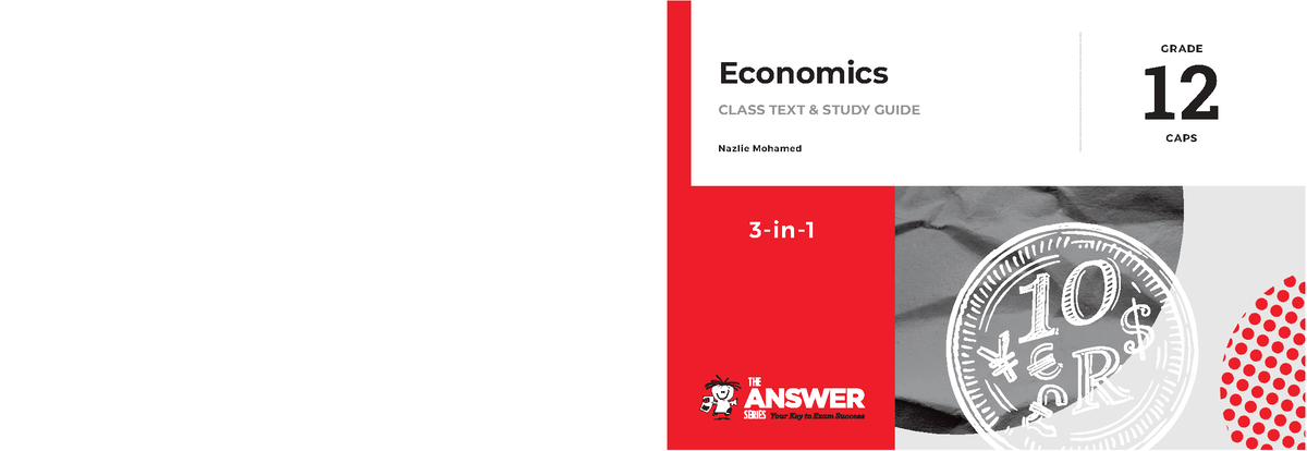 Gr 12 Economics CAPS Study Guide: Key Concepts & Exam Prep - Studocu