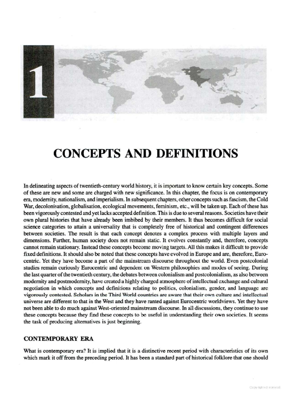 Key Concepts in 20th Century World History: Understanding Modernity ...