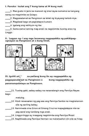 Hirarkiya ng Pagpapahalaga: Mga Tala at Katangian ni Max Scheler - Studocu