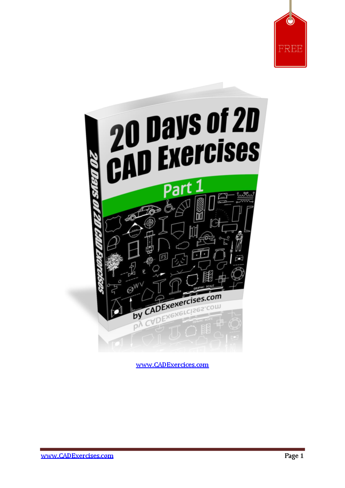 20 Days of 2D CAD Exercises: Part I Overview and Guidelines - Studocu