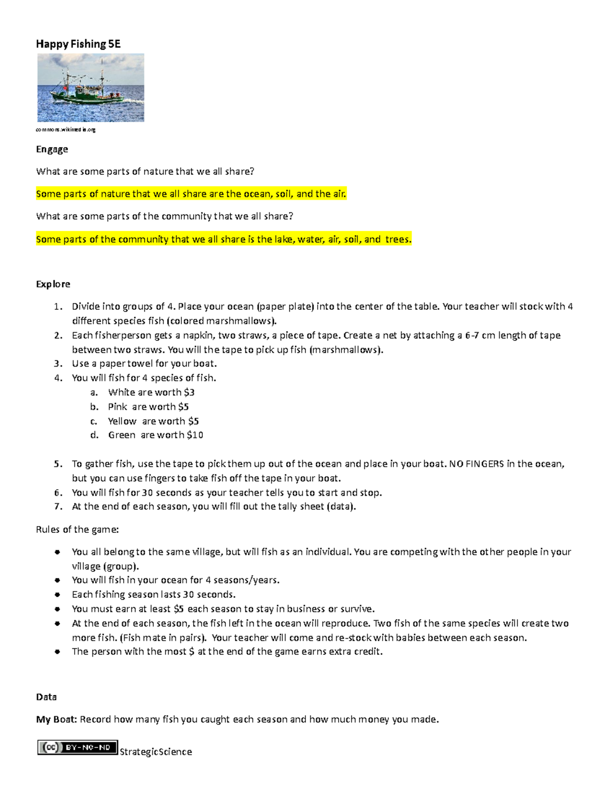 APES- Journal 2 - Fishing activity and environmental science practice ...