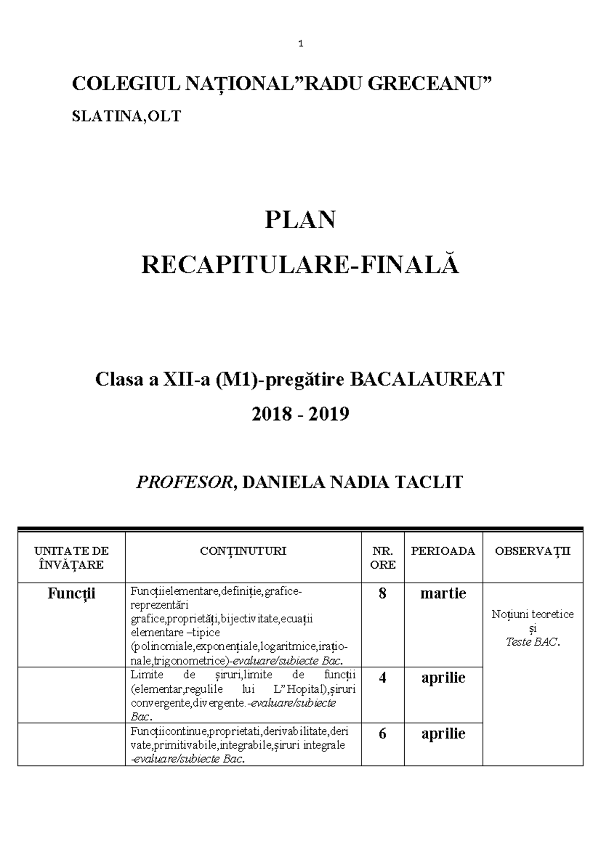 1 plan recapitulare finalaclasa a xiiabac - 1 COLEGIUL NA ȚIONAL”RADU ...