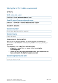 CHC30221 - Certificate III school based education support - Studocu