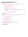 BIOL320 Lecture notes - Winthrop - Studocu