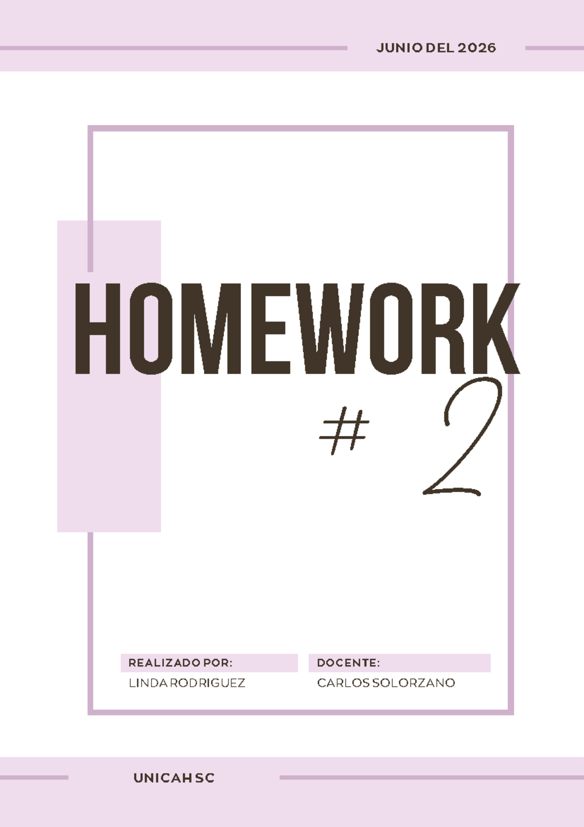 JUNIO DEL 2026 - HOMEWORK #2: CAUSATIVES & PERMISSIVES - Studocu