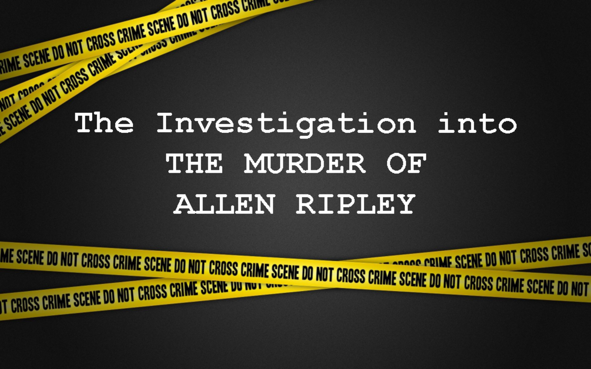 CASE Study on the Investigation of Allen Ripley's Murder - Studocu