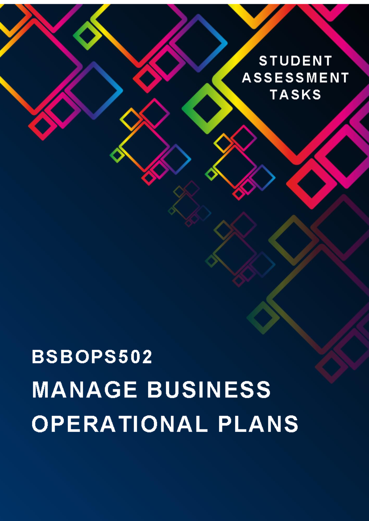 441828 - Good answer - Students Assessment Task – BSBOPS502 Manage ...