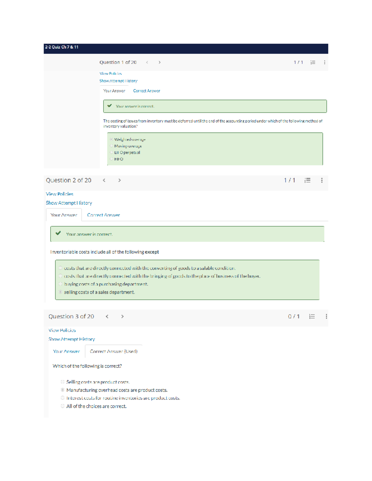 ACC 317 - 2-2 Quiz Study Guide and Review - Studocu