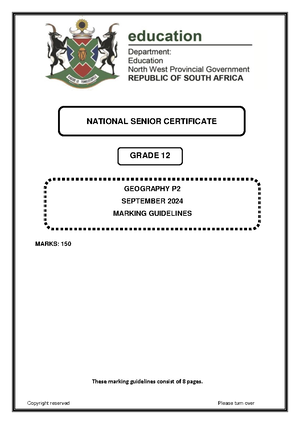 Grade 8 GEO Term 2 Worksheets - Climate Regions & Concepts - Studocu