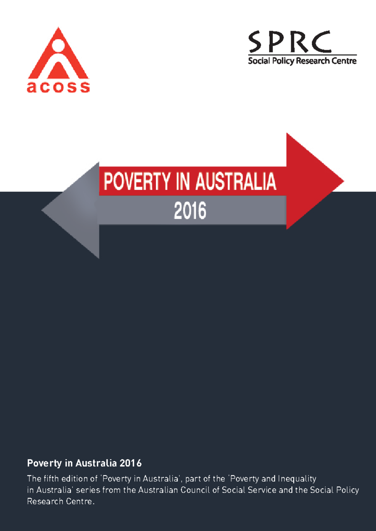 Poverty in Australia 2016: A Comprehensive ACOSS-SPRC Report - Studocu