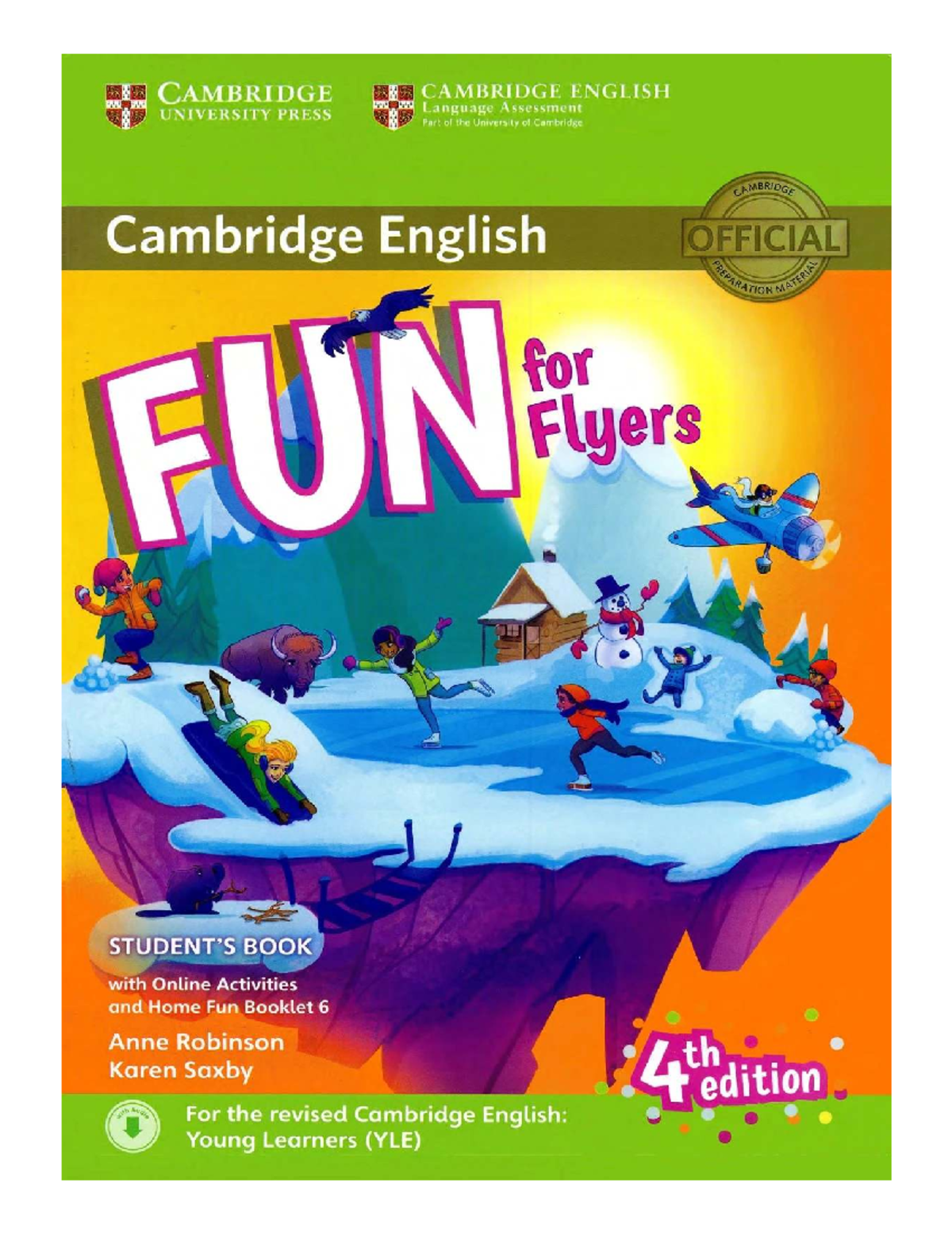 Fun for Flyers 4e SB: Official Prep Material (Pages 1-50) - Studocu
