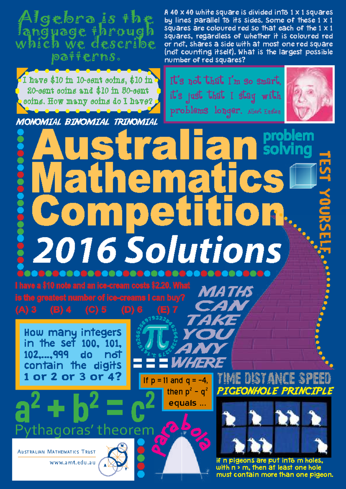 2016 AMC Math Questions for Grade 8 - Studocu