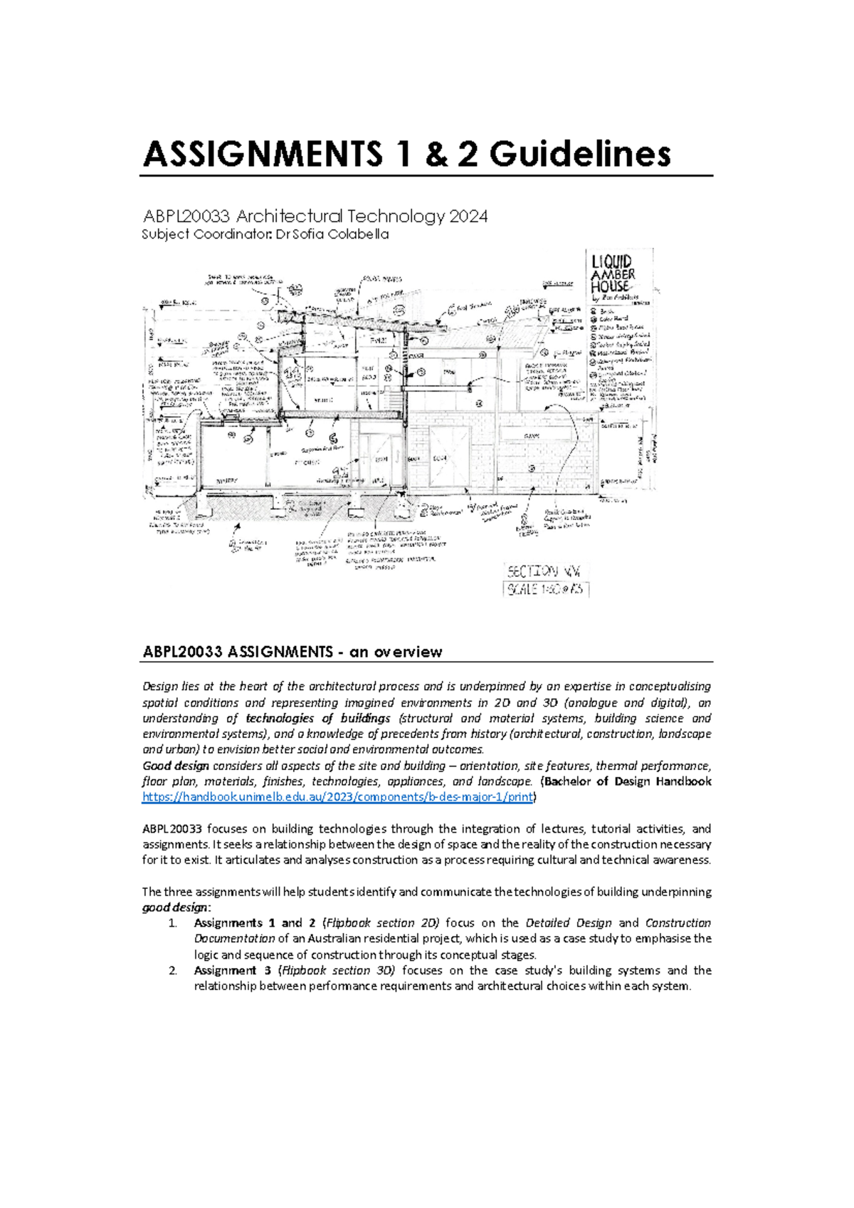 ABPL20033 Assignments 1 & 2: Detailed Guidelines for 2024 - Studocu